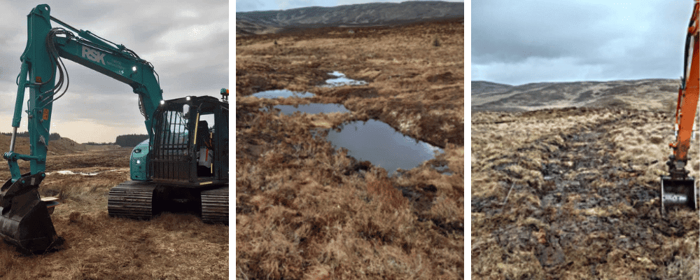 Peatland Restoration at Carn Fflur, Wales - RSK Habitat Management